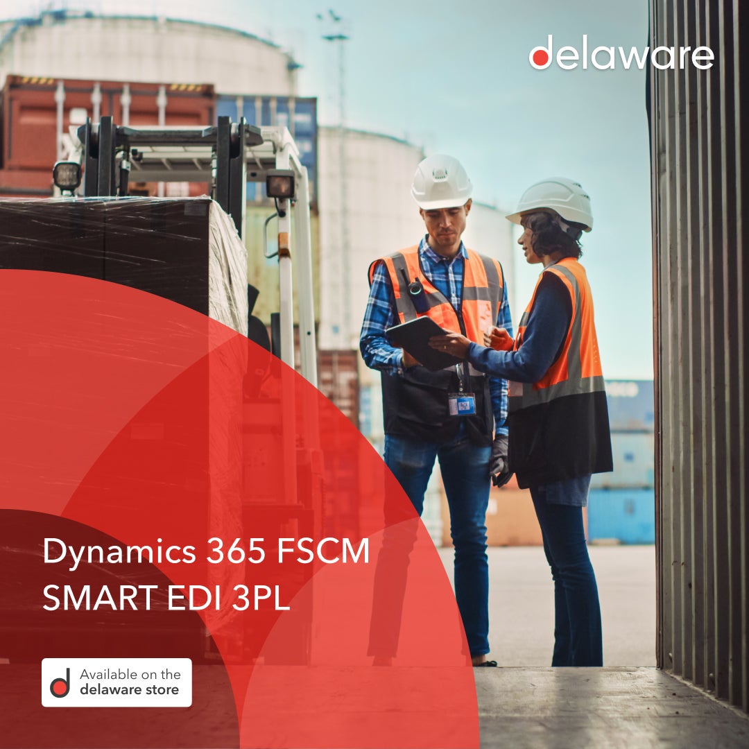 Dynamics 365 FSCM SMART EDI 3PL - delaware Belgium