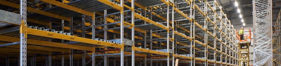 Access Platforms For Racking Installation Industry | Horizon Platforms