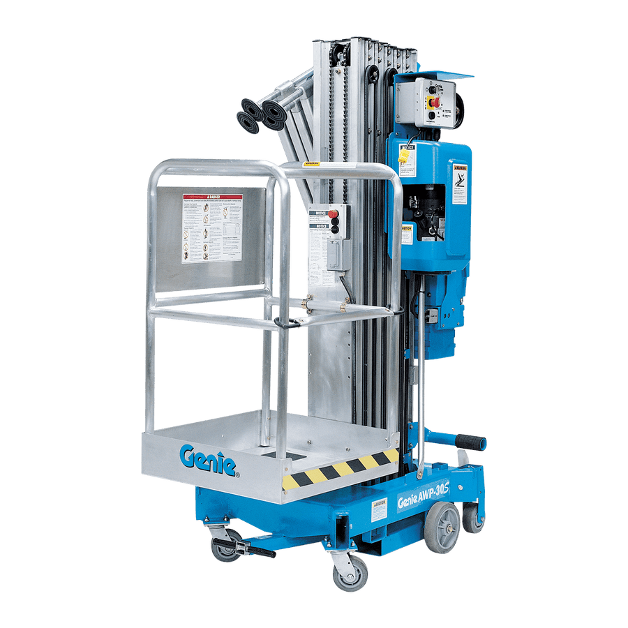 7.6m Battery Push Around Vertical | Genie AWP 25S | Horizon