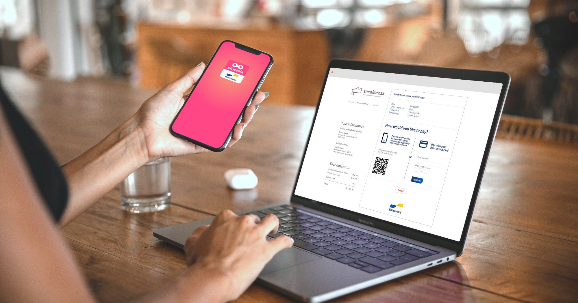 Blijf ook met je nieuwe bankkaart gerust mobiel betalen | Bancontact