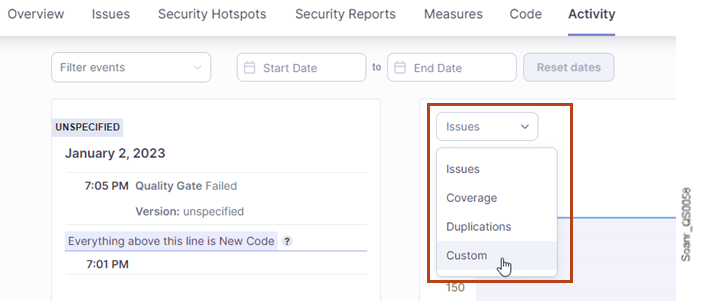 Project metrics | SonarQube Community Build Documentation