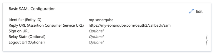 Registering SonarQube Server in Microsoft Entra ID | Documentation