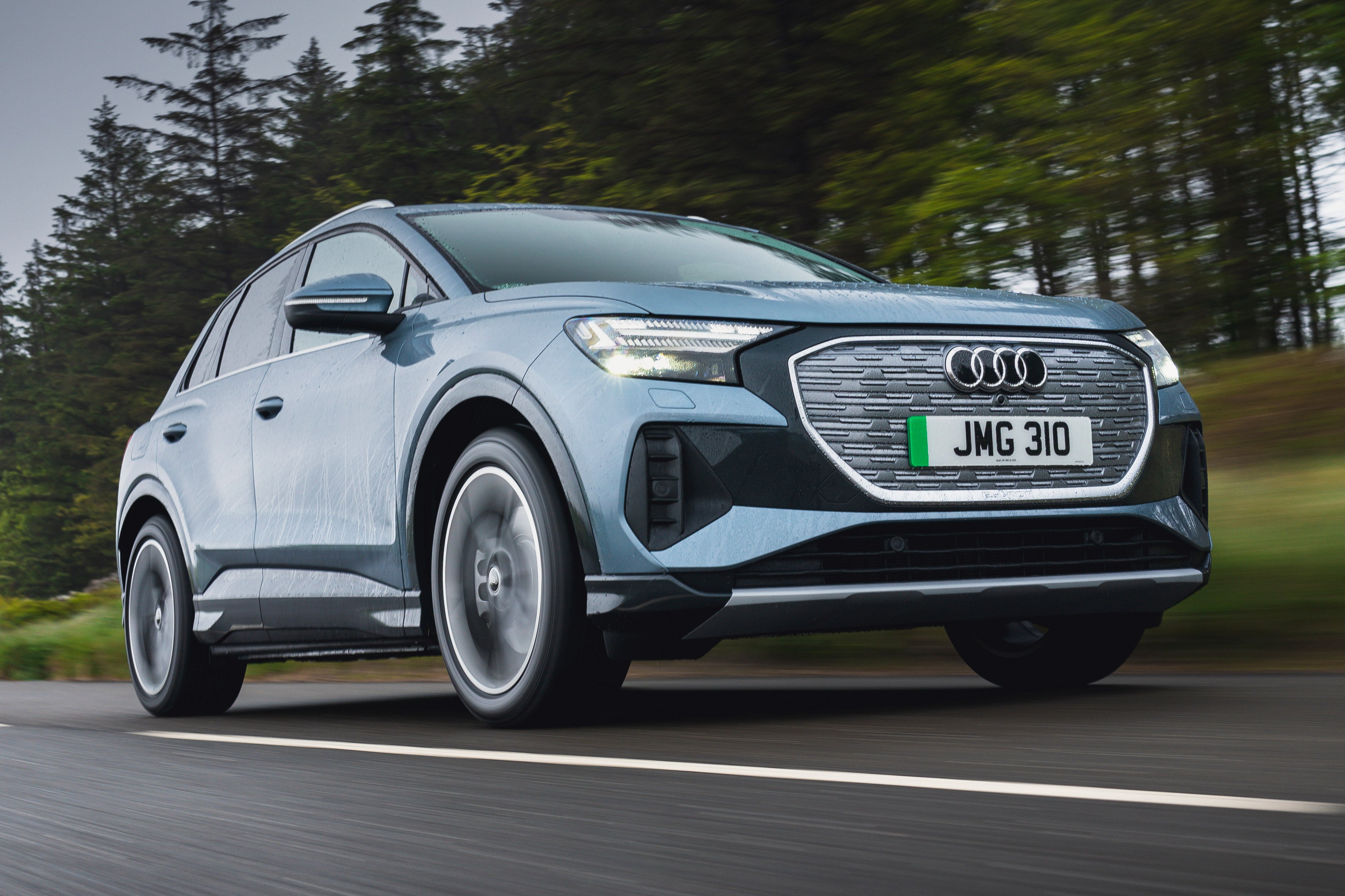 Audi Q4 e-tron Review 2025: Price, specs & boot space | heycar UK