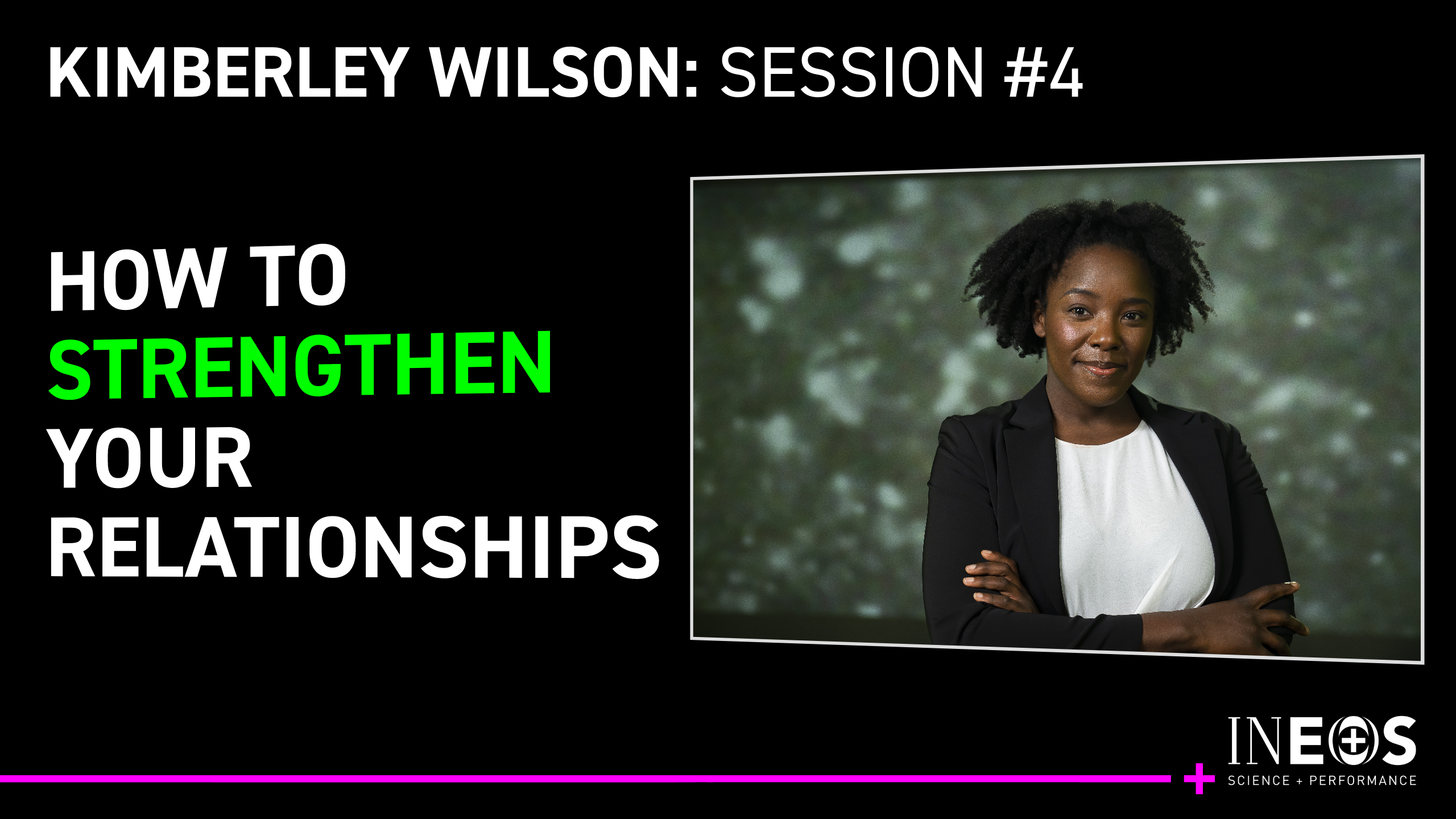 Session #4: How to strengthen your relationships