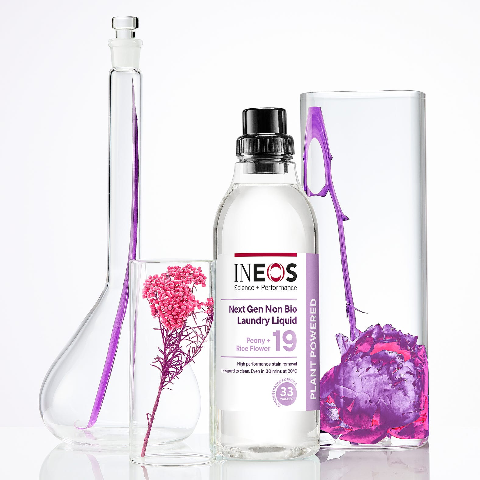 INEOS Next Gen Non-Bio Laundry Liquid - Peony + Rice Flower | INEOS ...