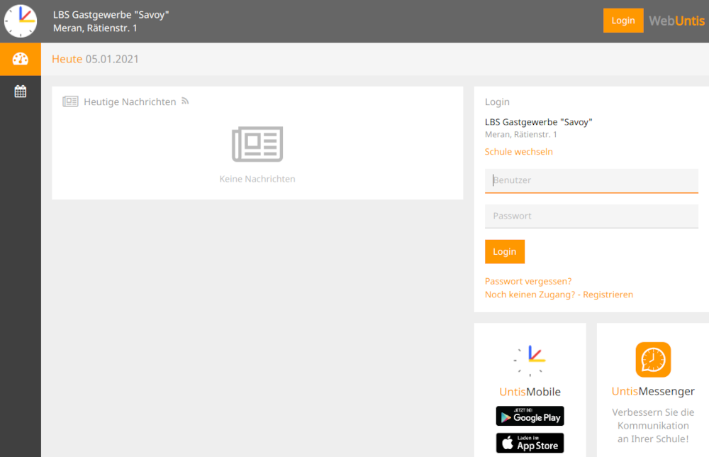 Digitales Register | Berufsschule