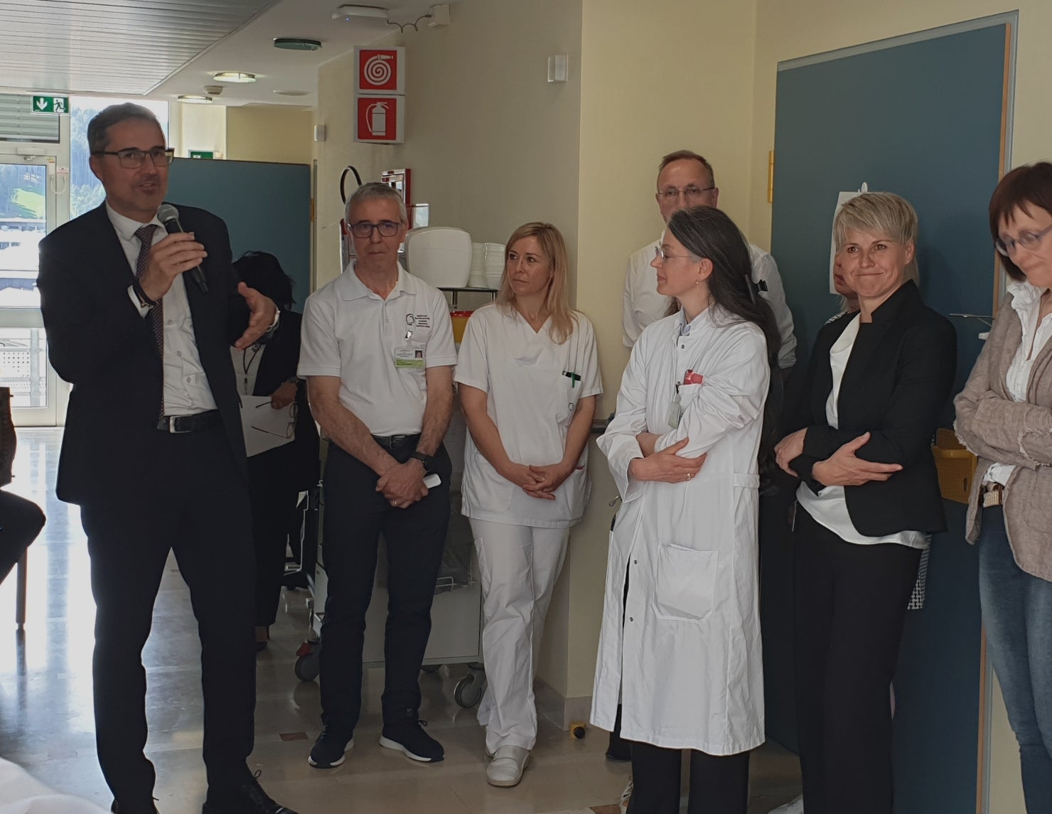 Inaugurazione del Reparto di Cure palliative dell'Ospedale di Brunico ...