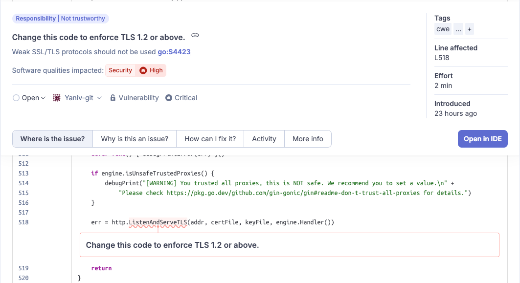 Securing Go Applications With SonarQube: Real-World Examples | Sonar