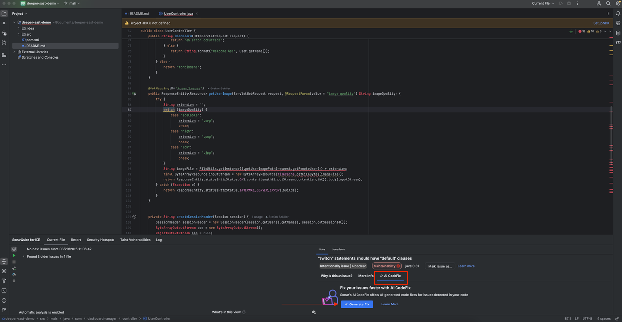 Setting up SQ IDE Plug-in for IntelliJ | Sonar