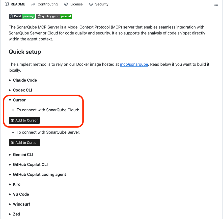 A developer’s guide to integrating SonarQube MCP Server with Cursor | Sonar