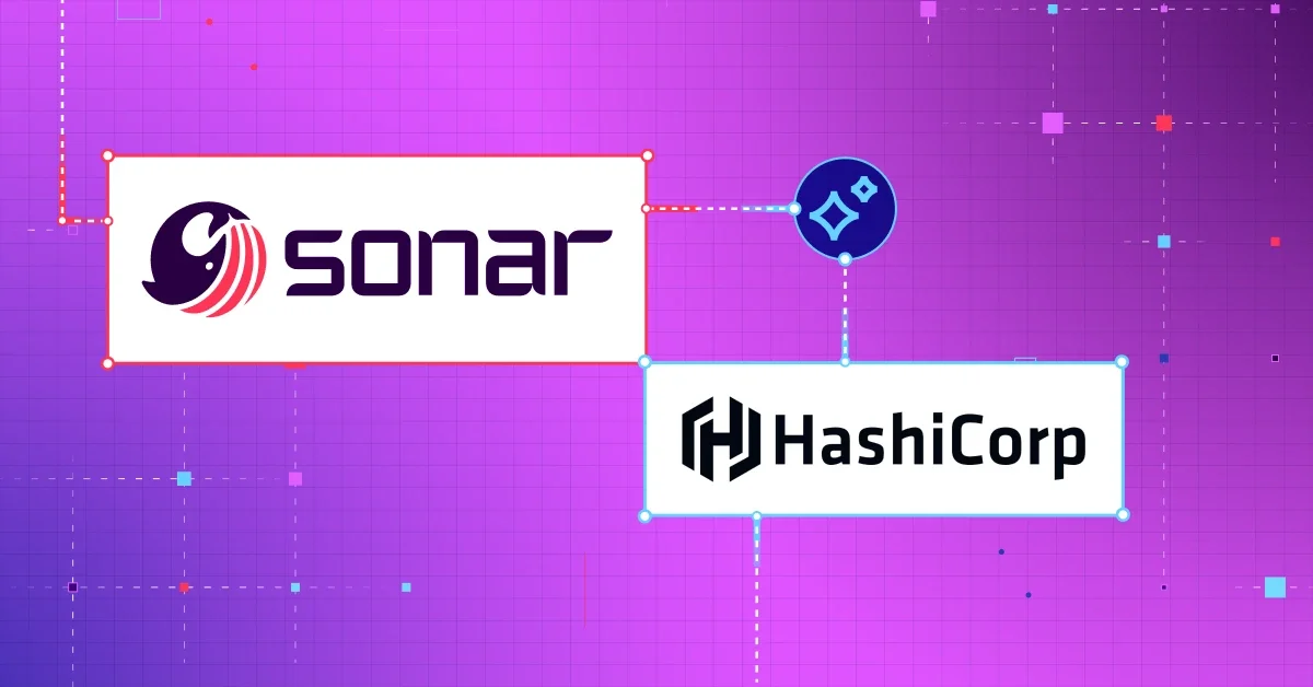 Sonar and HashiCorp Partner to Deliver Clean Terraform Code & Good Vibes | Sonar