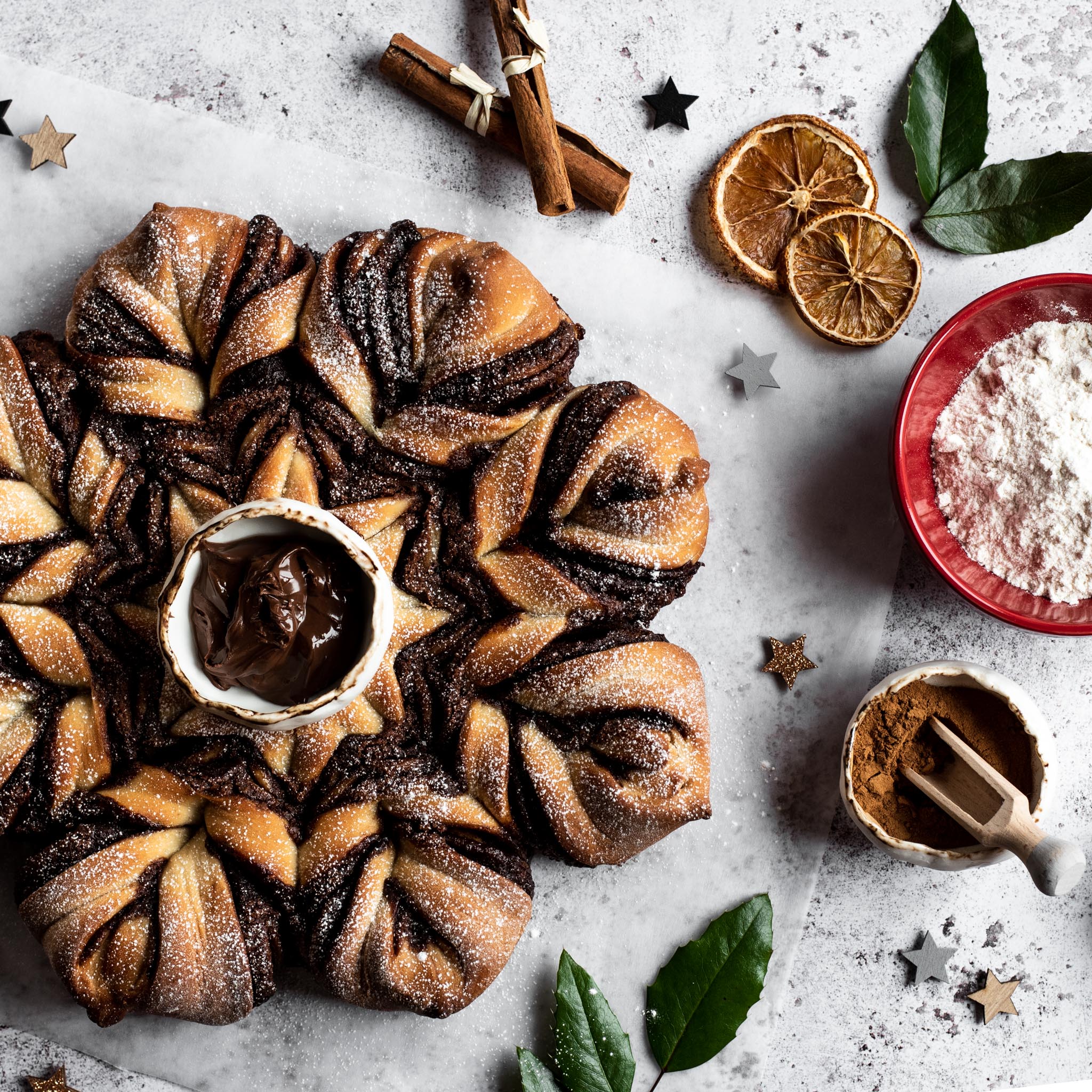 Cinnamon Spiced Tear and Share Bread Recipe