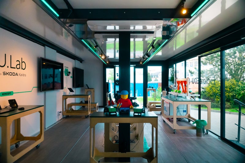 Poznejte náš EDU.LAB kamión v Brně