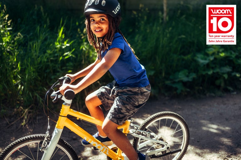 woom backs up its quality promise: 10-year warranty on all woom bikes