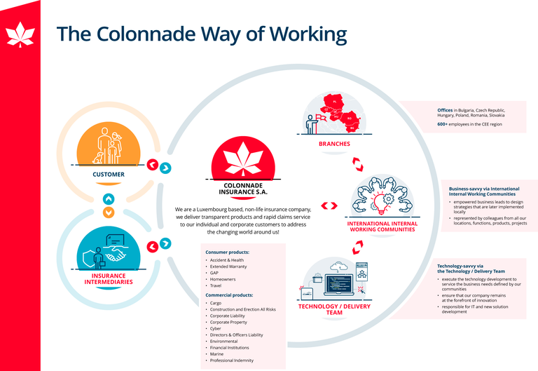 Our Way of Working | Colonnade Insurance S.A.
