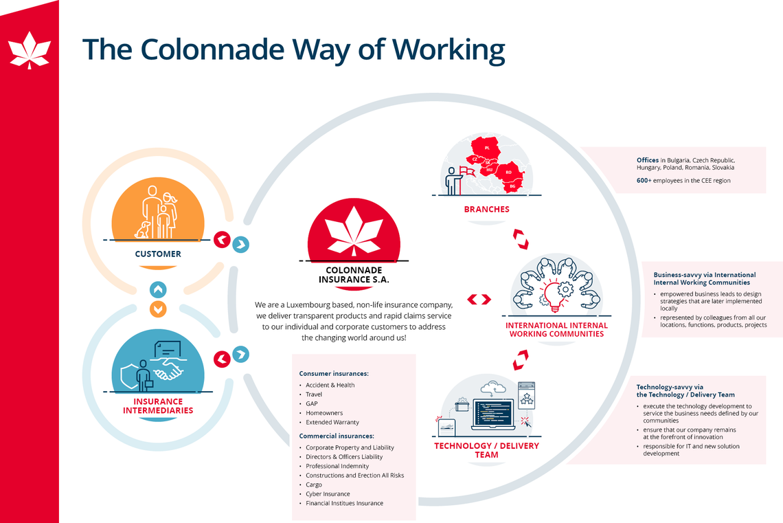 Our Way of Working | Colonnade Insurance S.A.