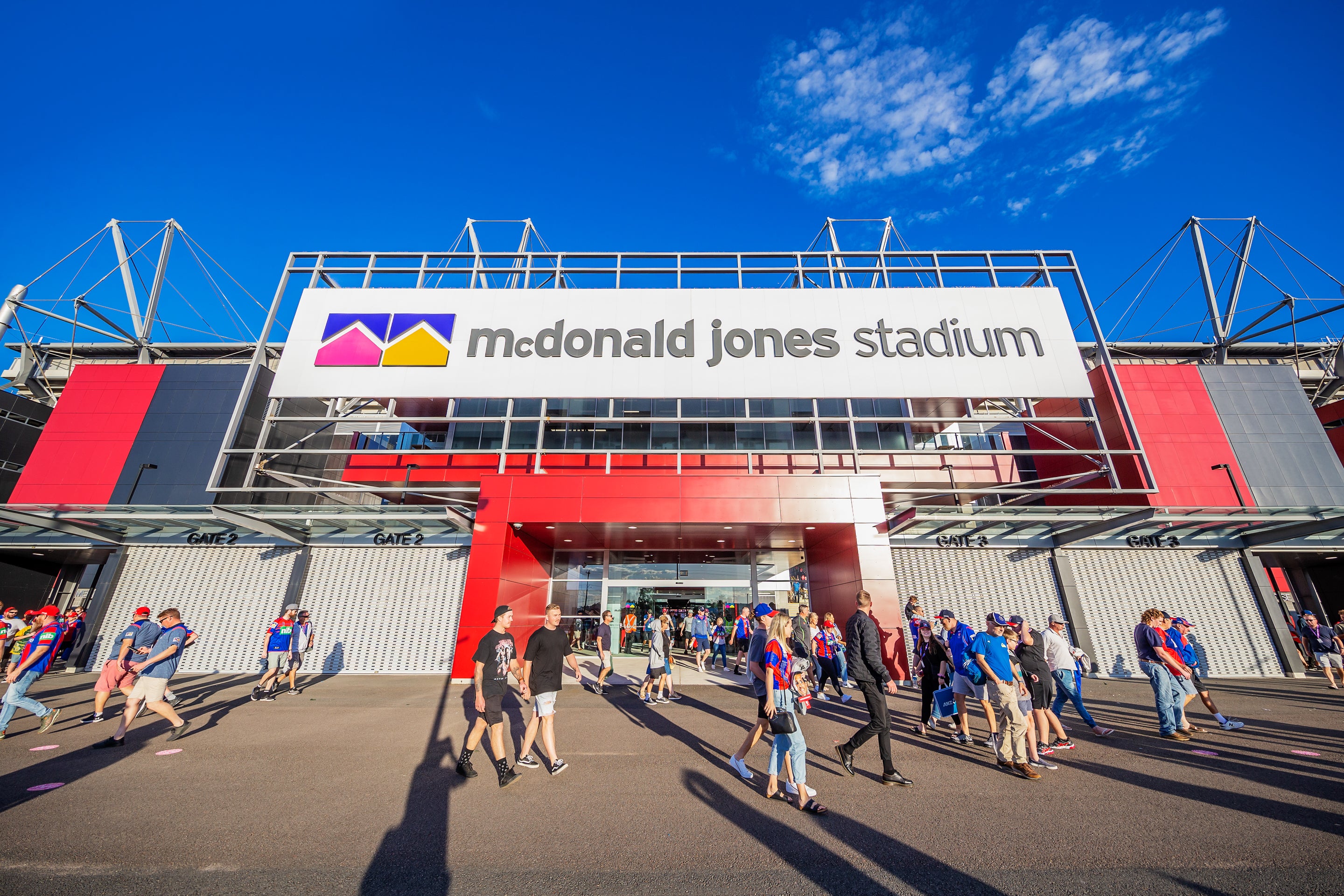 Getting Here | McDonald Jones Stadium