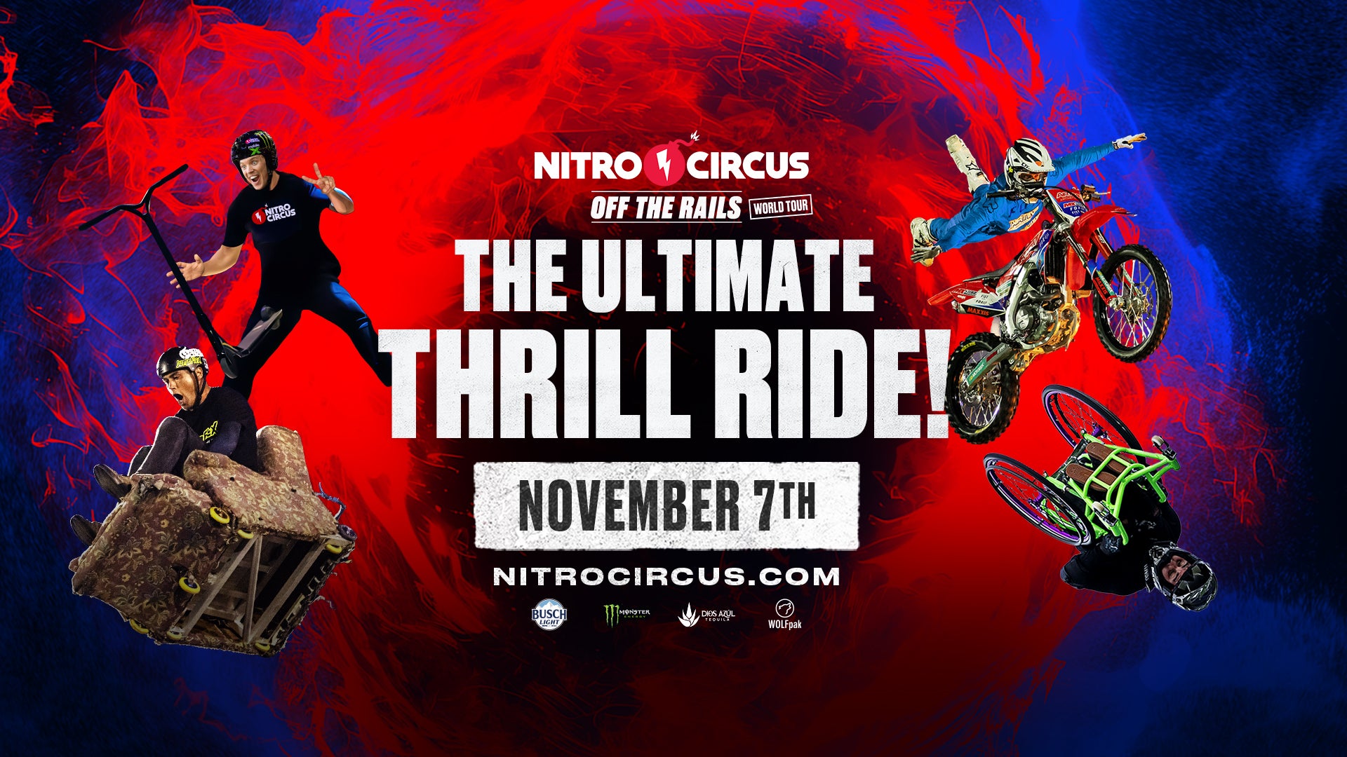 Nitro Circus "Off the R | WIN Sports & Entertainment Centres