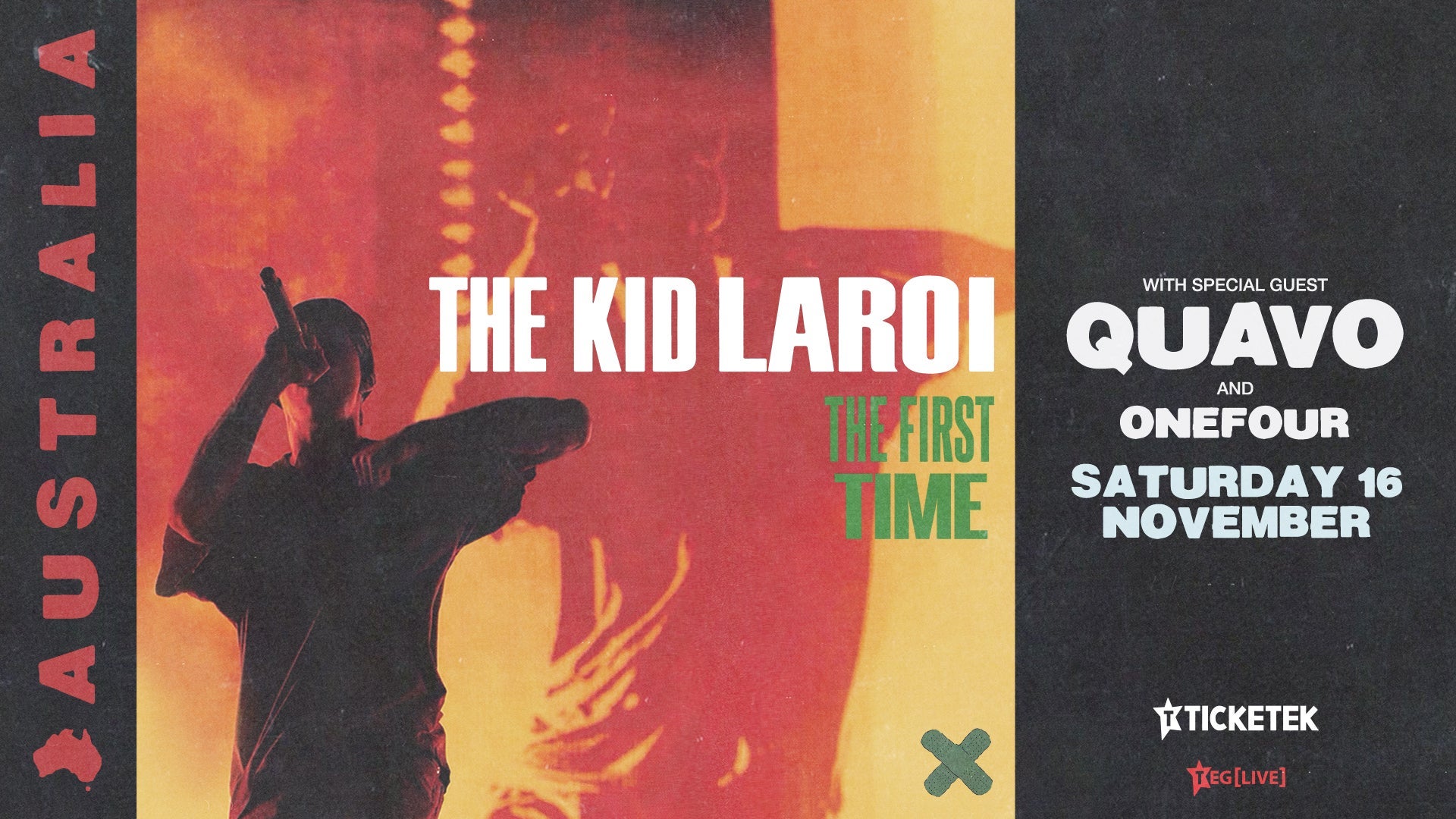 The Kid LAROI The First Time Tour at Co.. | CommBank Stadium