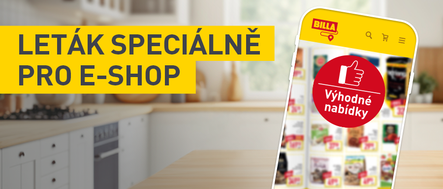 Jen v e-shopu | BILLA e-shop