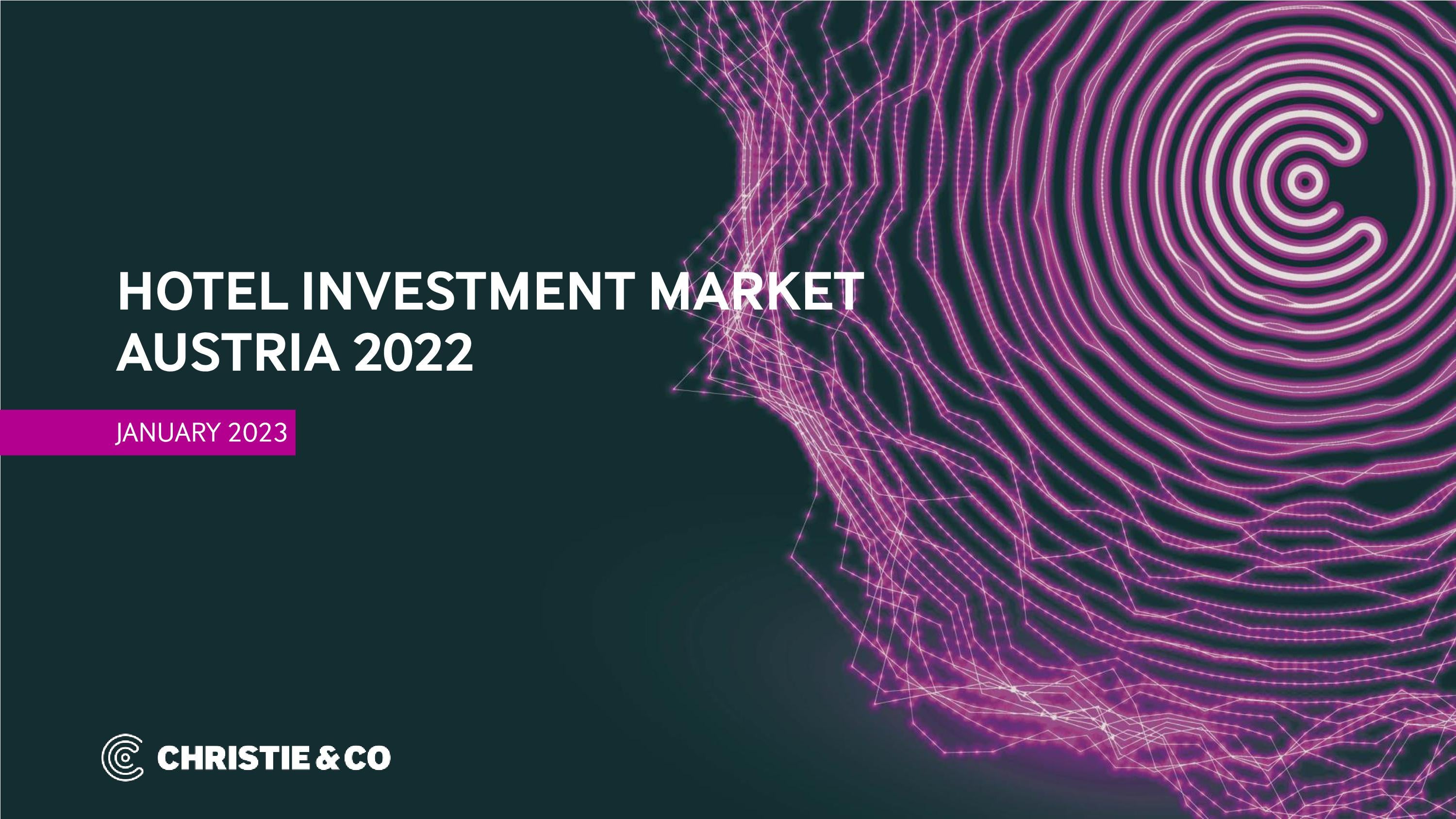 Le marché hôtelier autrichien - 2022 | Christie & Co