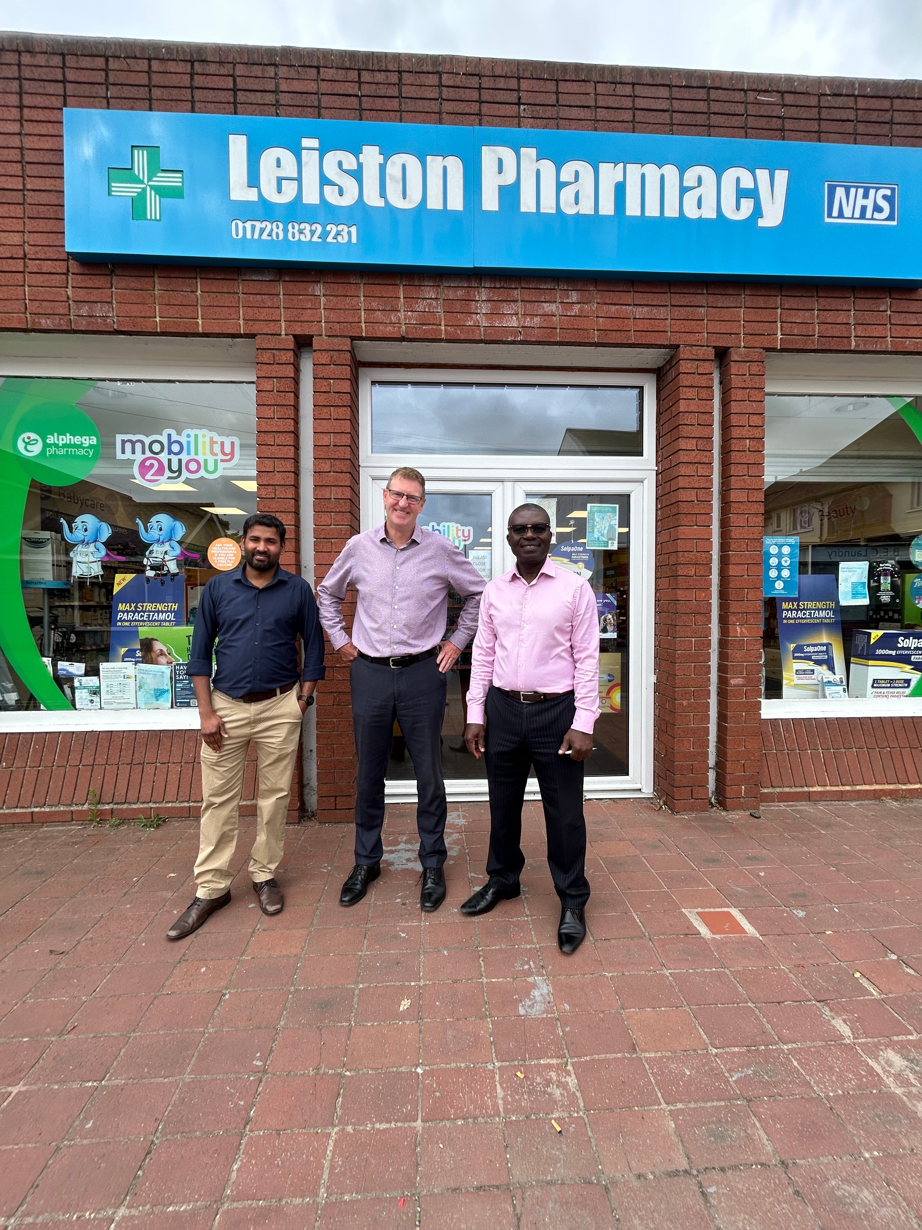 New owners for high-dispensing Suffolk pharmacy | Christie & Co