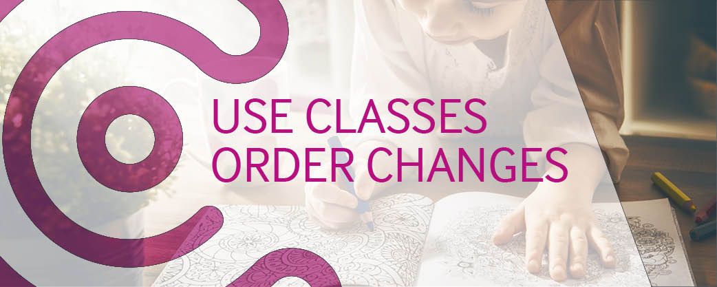 Use Classes Order Changes | Christie & Co