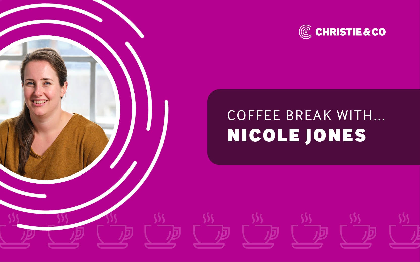 COFFEE BREAK WITH... Nicole Jones, Associate Director - Marketing ...