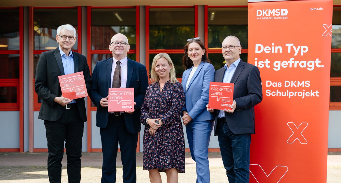 DKMS Schulsiegel im Saarland verliehen