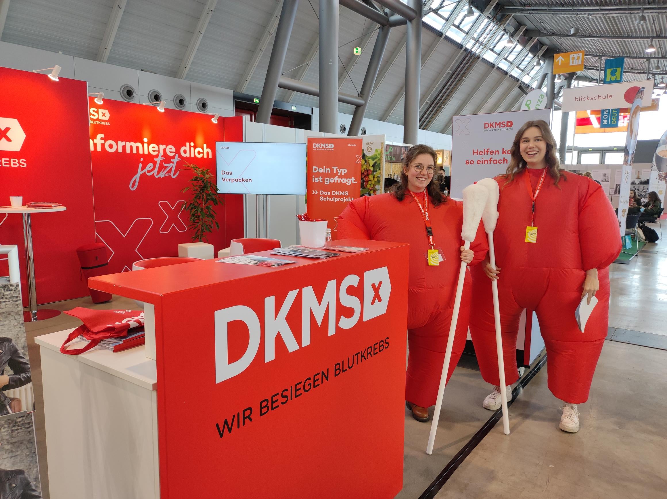 Dein Typ ist gefragt: Das DKMS Schulprojekt auf der Didacta