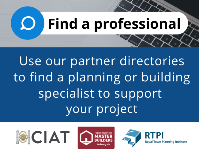 Find a professional - Find a professional - Planning Portal