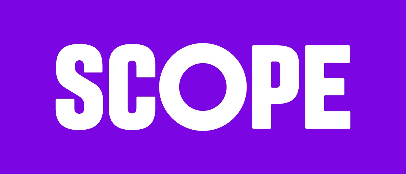 Welcome to Scope's new brand | Disability charity Scope UK