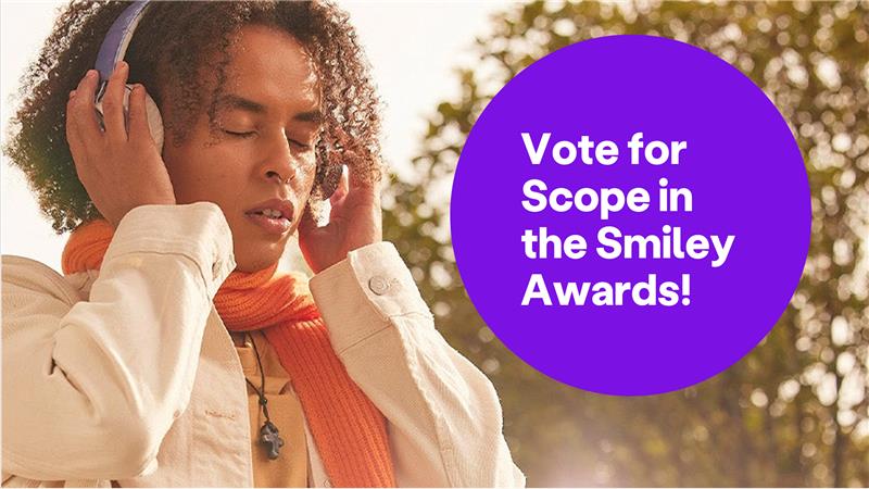Vote for Scope's spirit film and help us win a Smiley Award ...