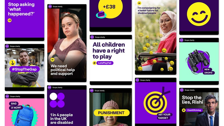 How we use our brand | Disability charity Scope UK