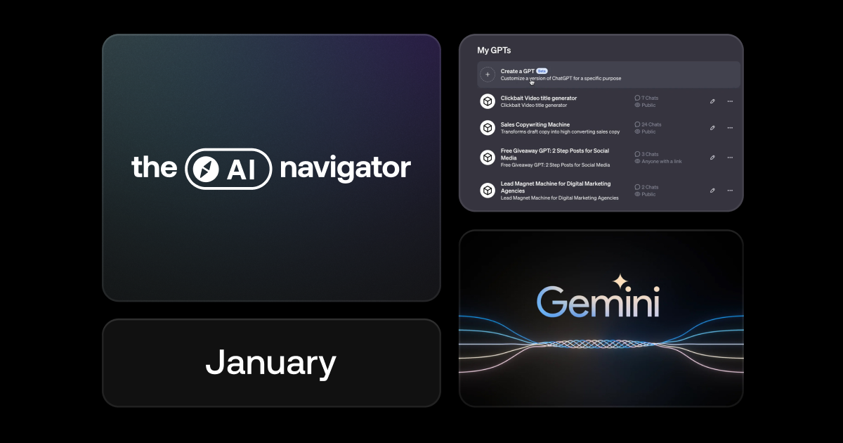 The AI Navigator - January 2024 - Reversed Digital