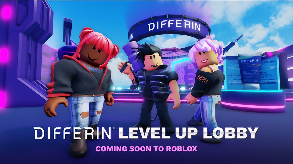 Level Up Your Acne Care on Roblox with Differin | dentsu