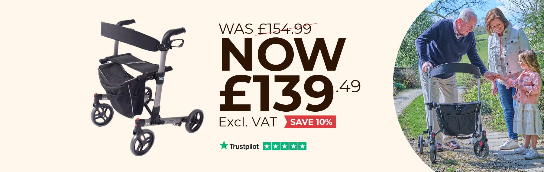 Walking Aids | Walking Aids for Elderly - Complete Care Shop