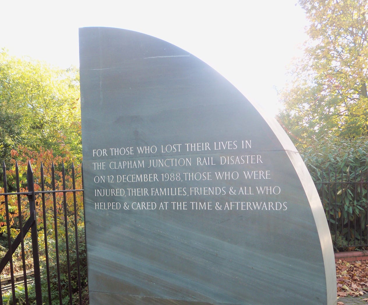 Remembering Clapham 35 years on