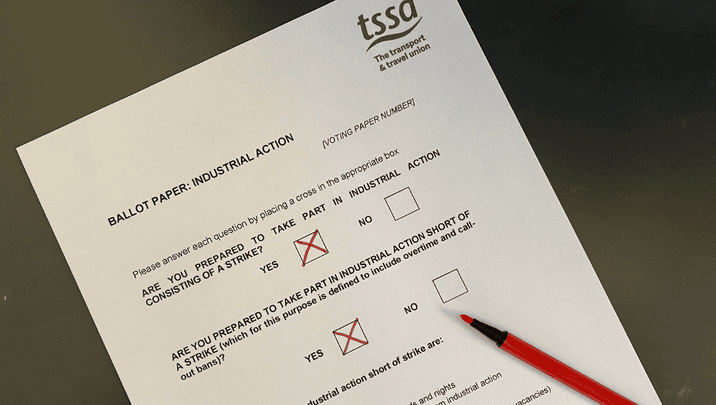 Industrial action ballots are coming – vote YES! | TSSA