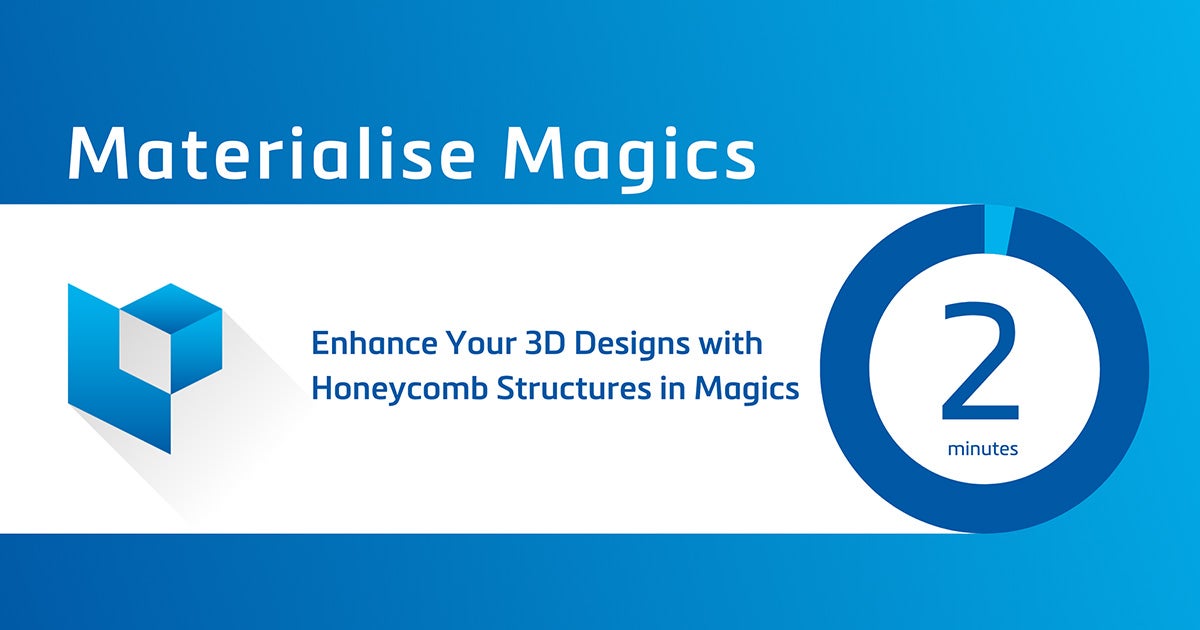Tutorial: Enhance Your 3D Designs with Honeycomb Structures in Magics