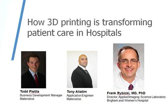 Operationalizing 3D printing at point-of-care