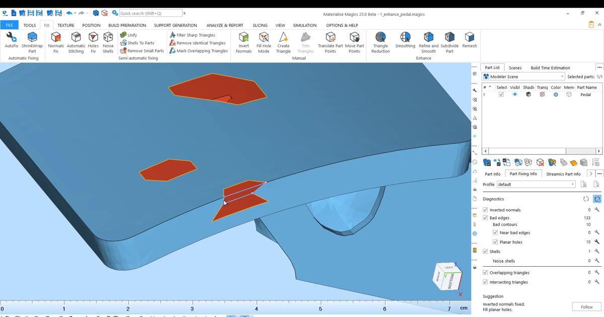 Tutorial: User-Friendliness in Part Fixing | Materialise Magics