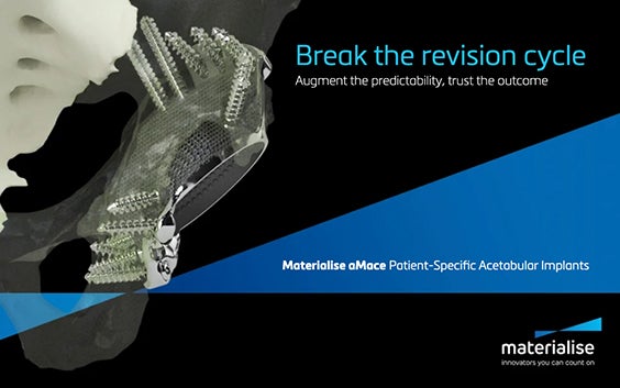 Materialise aMace | Personalized Acetabular Implants