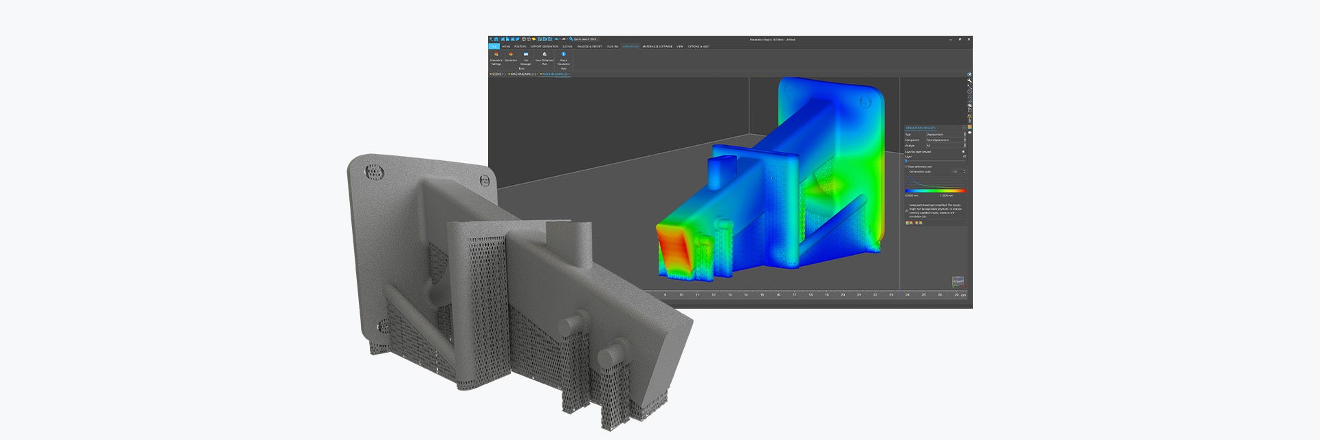 First-Time-Right Metal LPBF with 3D Printing Simulation Insights