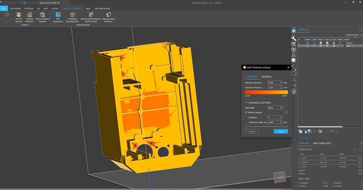 Tutorial: Materialise Magics' Improved Usability Features
