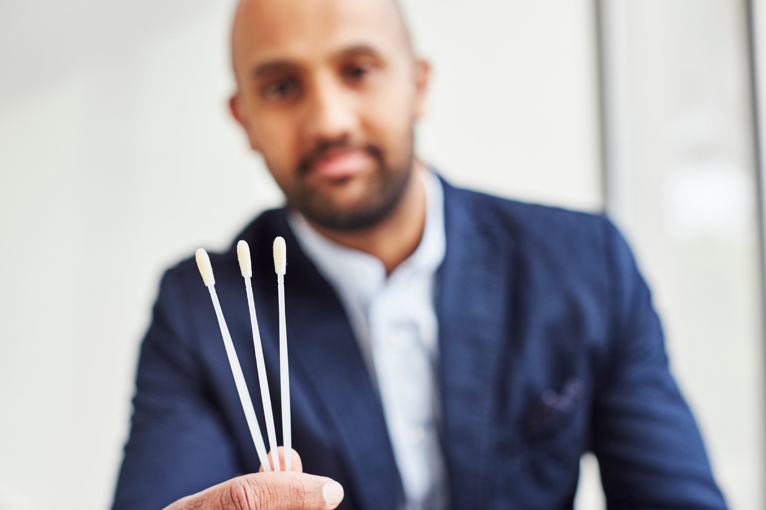Request a swab kit to register as a blood stem cell donor | DKMS