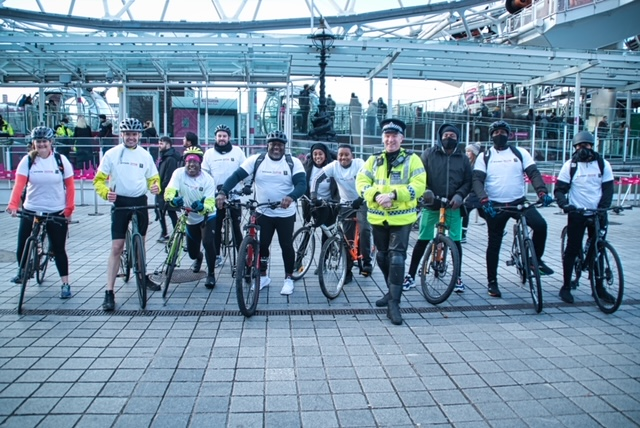 Spinoff@3 Completes Cycle Challenge for Arya | DKMS