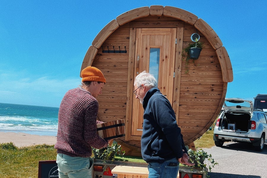 Visit Skellig Sauna with Discover Ireland
