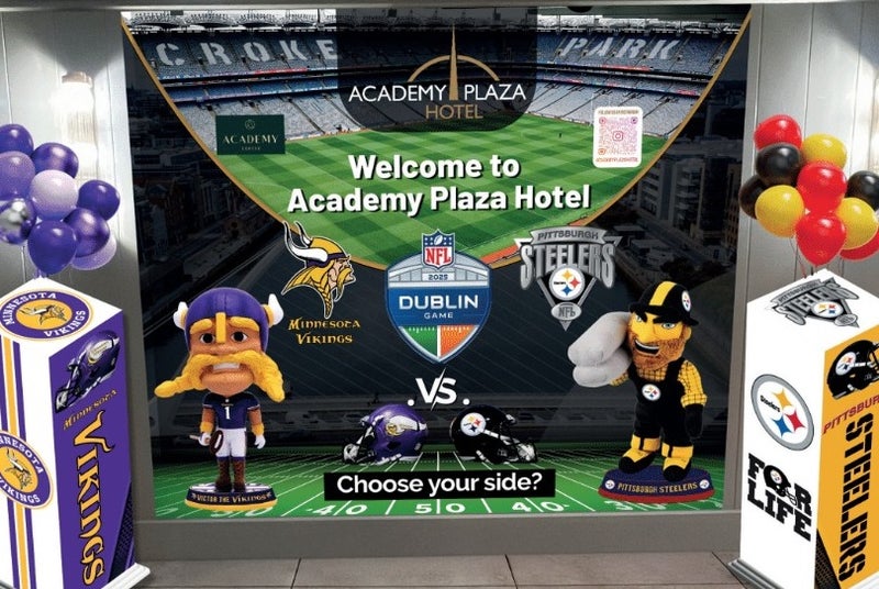 NFL Dublin PhotoBooth @Academy Plaza Hotel