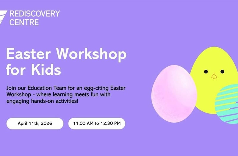Easter Workshop for Kids at The Rediscovery Centre